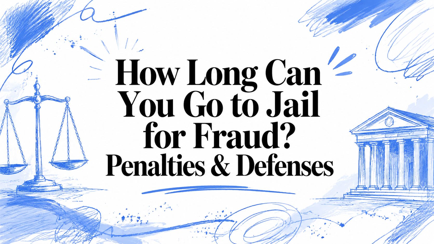 How Long Can You Go to Jail for Fraud? Penalties & Defenses